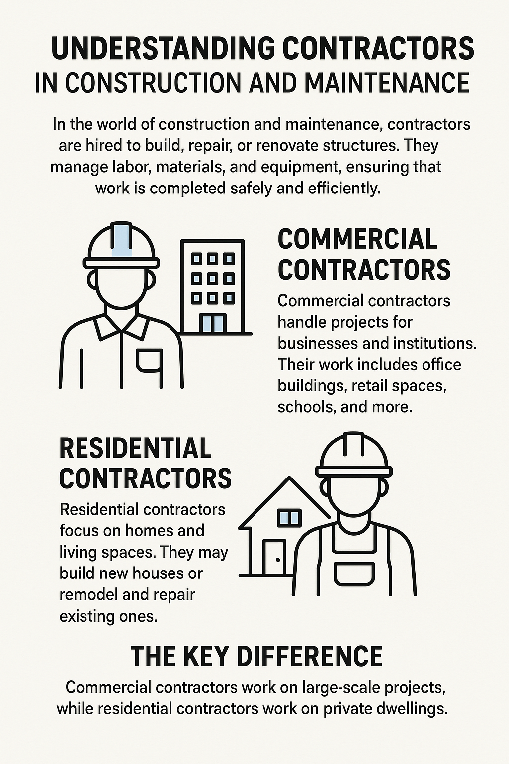 Understanding Contractors in Construction and Maintenance - AceDir
